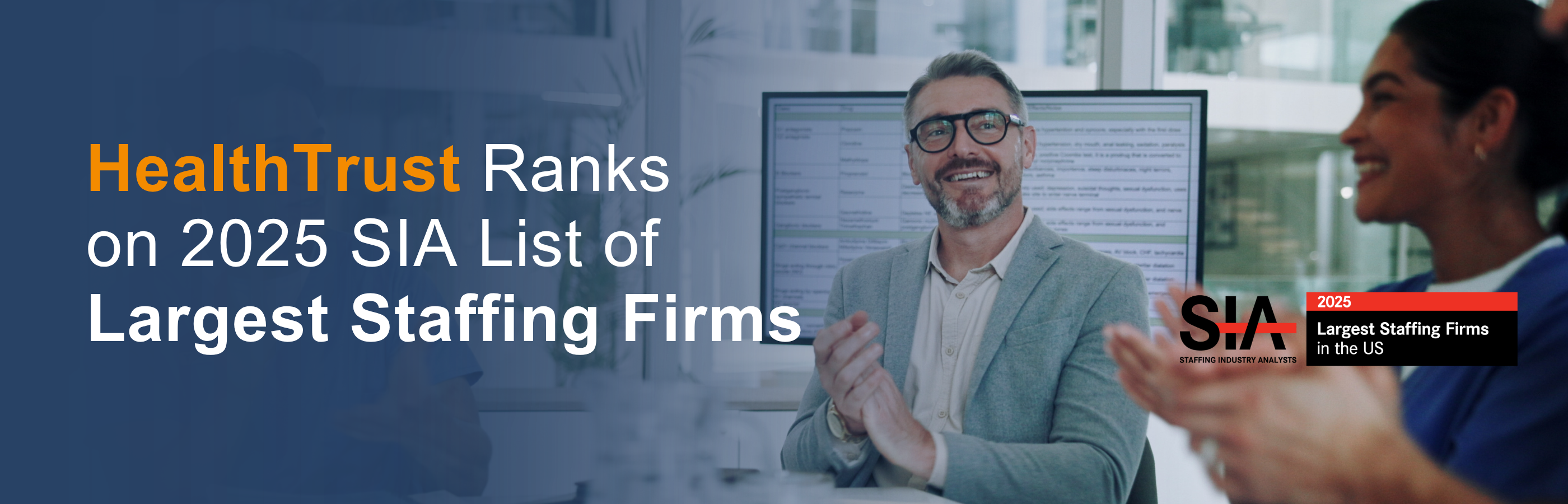 HealthTrust Ranks on SIA 2025 List of Largest Staffing Firms in the US